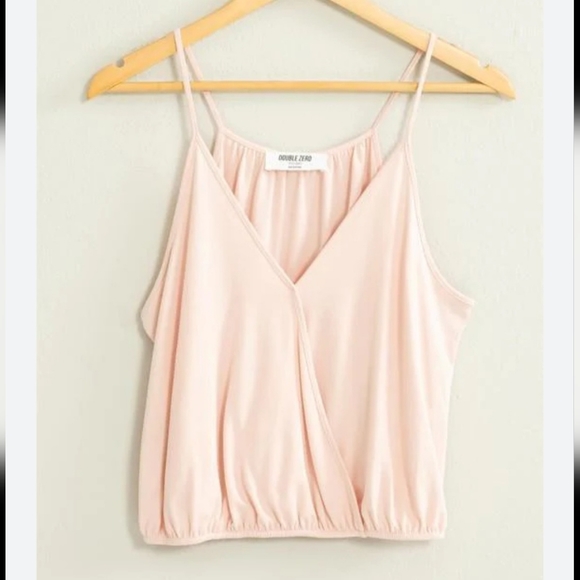 Double Zero | Tops | Baby Pink Designer Top | Poshmark
